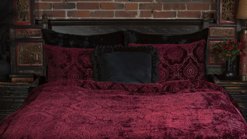 Dark Luxe Home Decor & Bedding - Sheets & Duvets by Sin in Linen