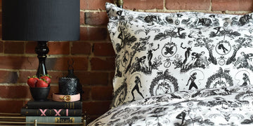 Dark Luxe Home Decor & Bedding - Sheets & Duvets by Sin in Linen