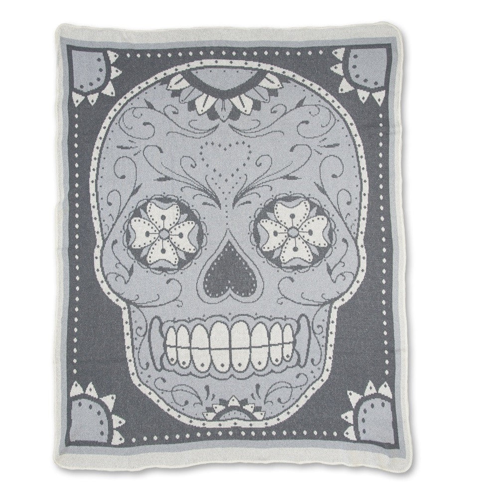 Skull Bedding - Rock and Roll Decor by Sin in Linen