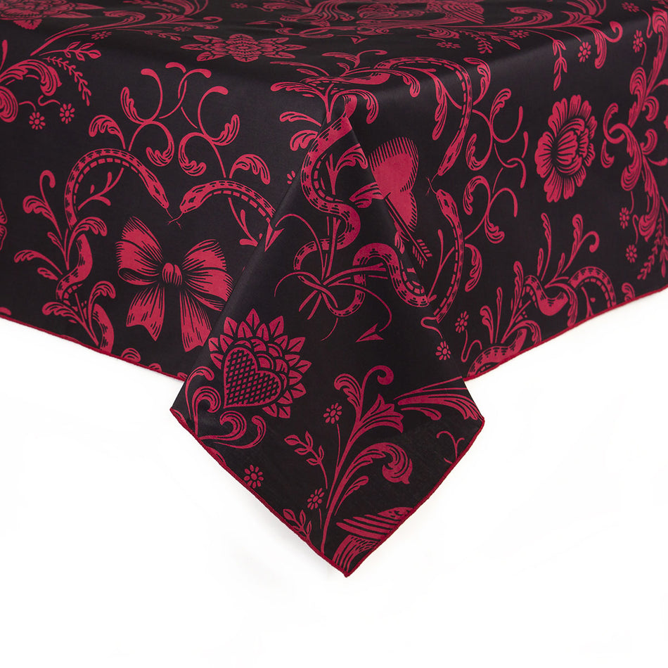 Love Bound Table Linens in Ink - 100% Cotton – Sin in Linen
