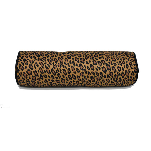 Wild Side Leopard Bolster Pillow – Sin in Linen
